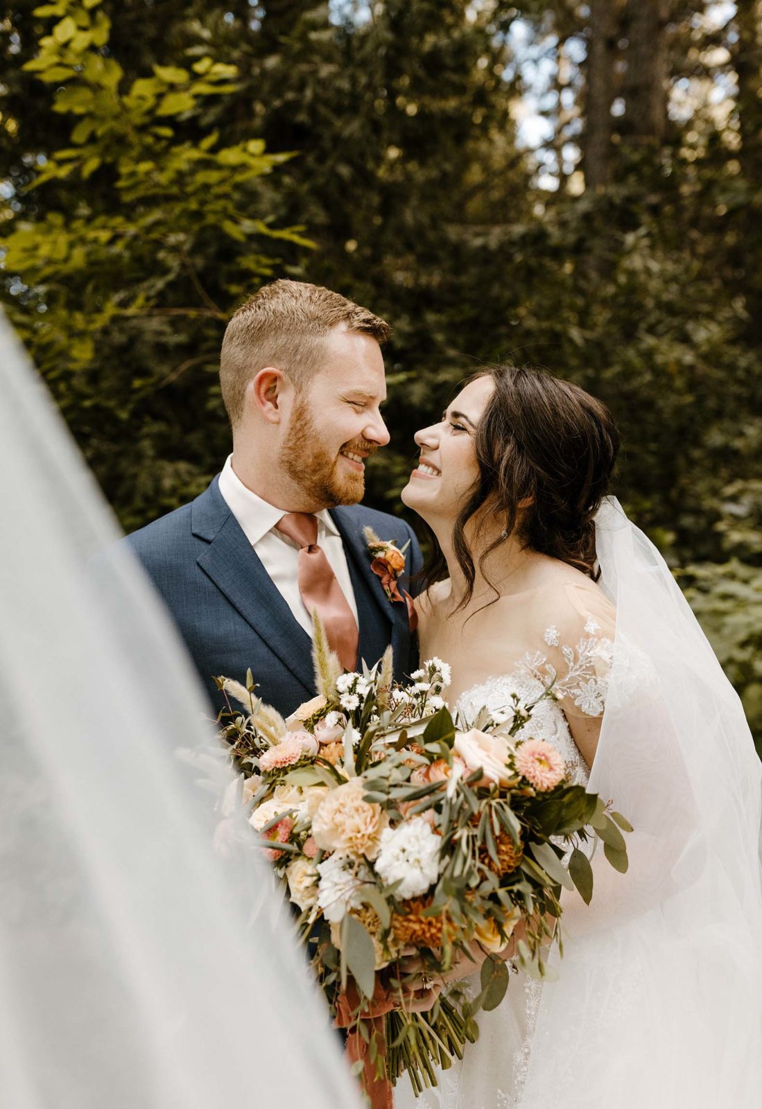 Spring Forest House Lodge Wedding || Phoebe + Brett