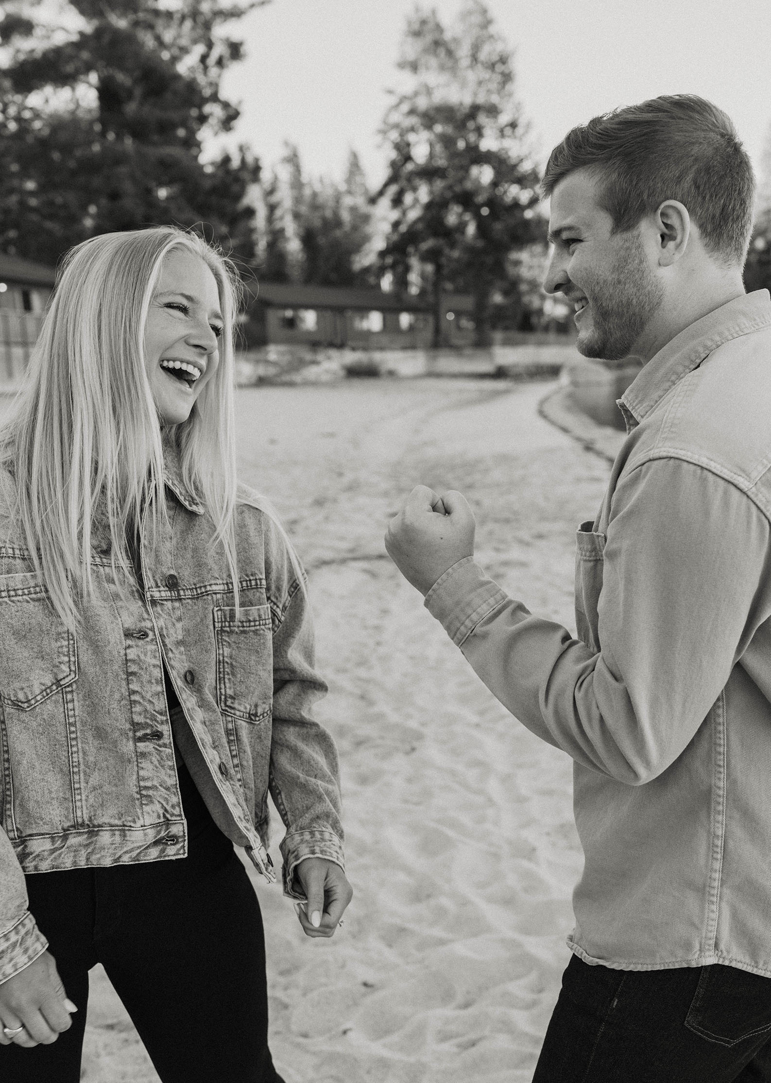 Surprise Proposal in Meeks Bay || Gabe & Emily