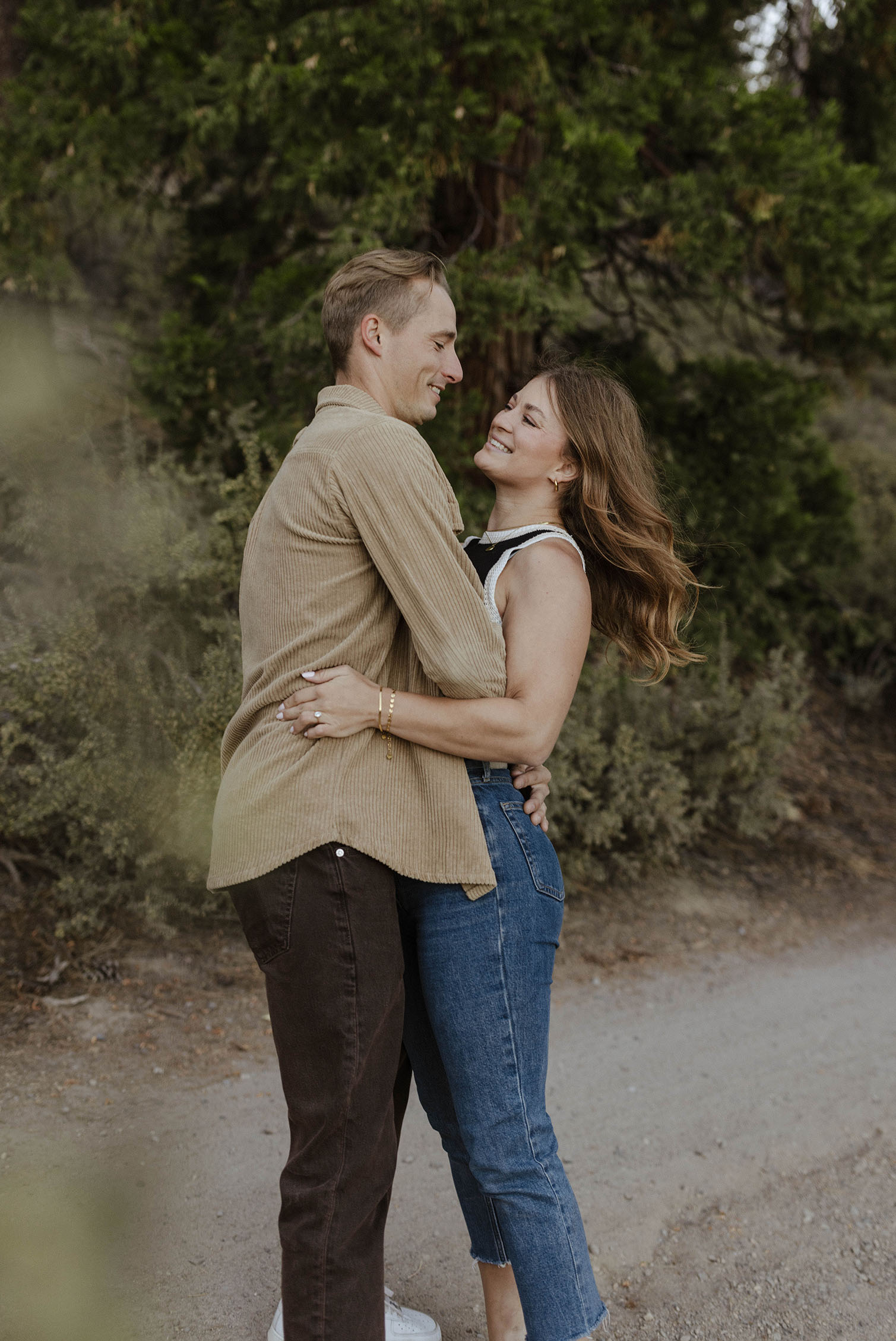 Summer Tahoe Engagement Photos || Allie & John - Bridgette Wuest - Lake Tahoe Wedding Photographer
